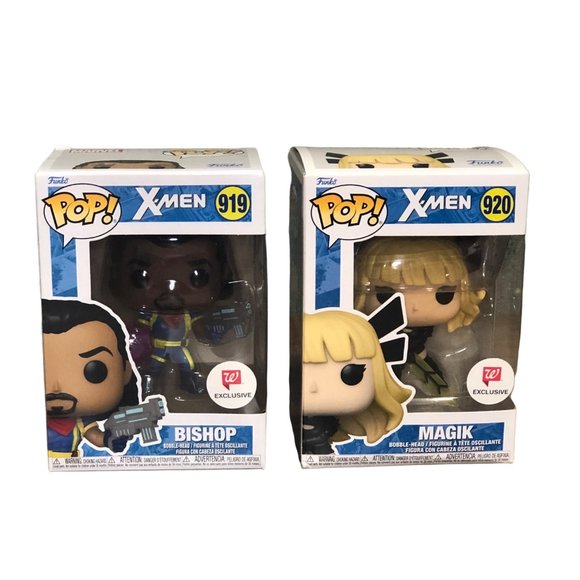 Funko | Toys | Marvel Xmen Funko Pop Figures Magik 92 And Bishop 99 ...